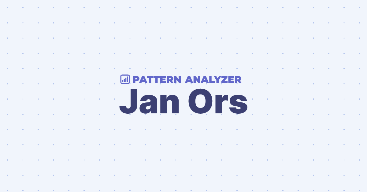 Jan Ors | Pattern Analyzer